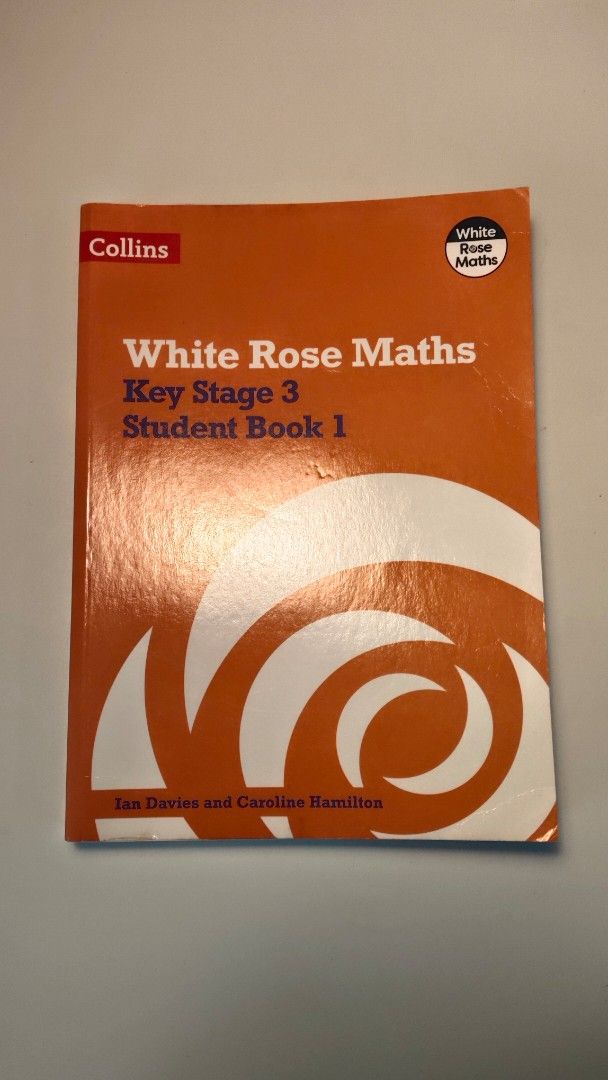 White Rose Maths Key Stage 3 Student Book 1, Hobbies & Toys, Books ...