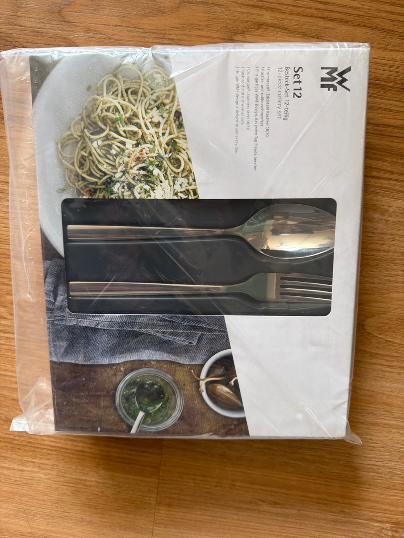 WMF Set 12 12-Piece Cutlery Set - Brand New, Furniture & Home Living ...