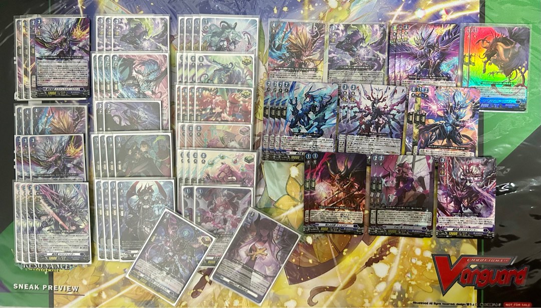 WTS/WTT Cardfight!! Vanguard Drajeweled Dark States Hazama Michiru D ...