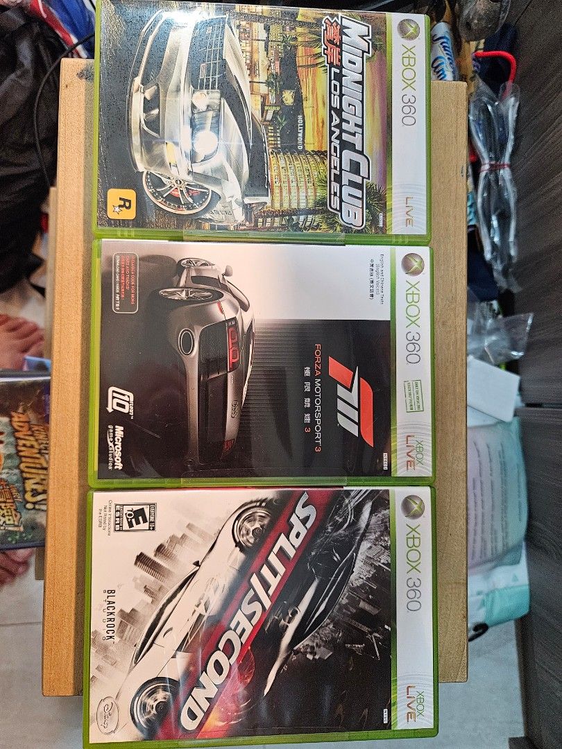 Xbox 360 Games - Midnight Club, Forza, Split/Second, and More!, Video ...