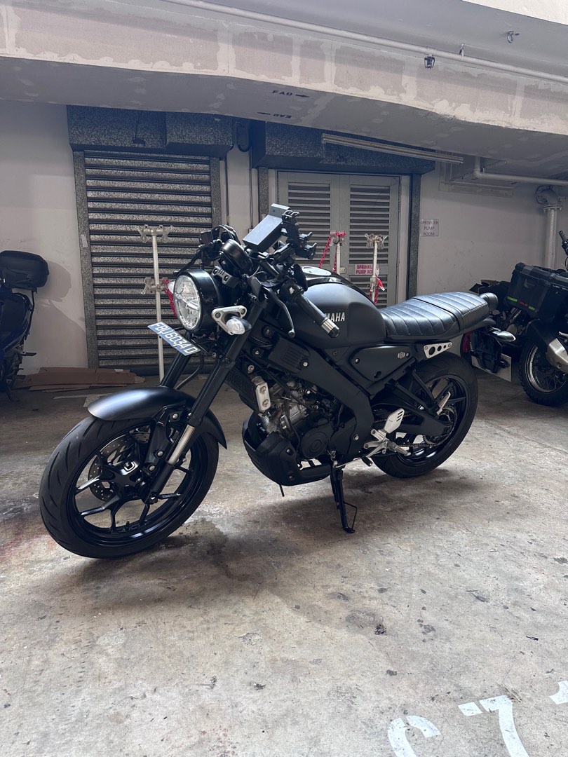 Yamaha Xsr 155, Motorcycles, Motorcycles for Sale, Class 2B on Carousell