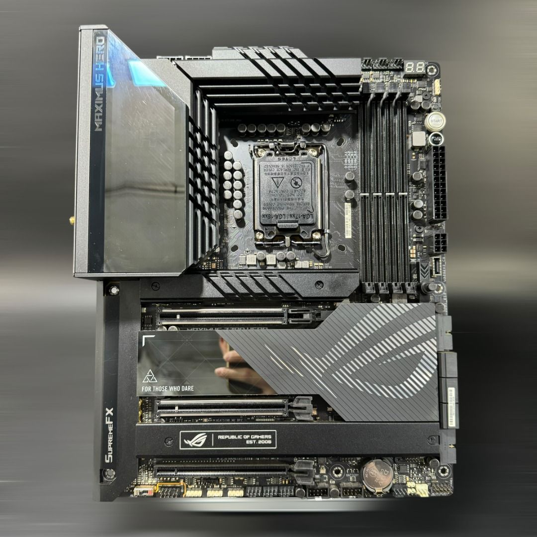 Z790 @ ASUS ROG MAXIMUS Z790 HERO ⚠️代理保養至26-2-2026 💢 Intel Z790 底板 12 13 14代 LGA1700 主板 主機板 ATX ...