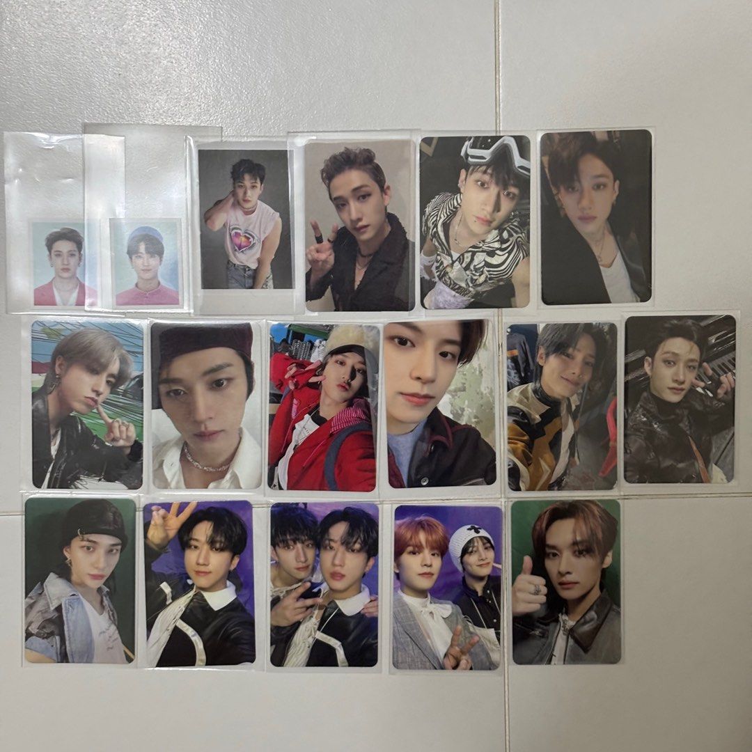 $1 Stray Kids Photocards - Bang Chan, Lee Know, Chang Bin, Hyun Jin ...