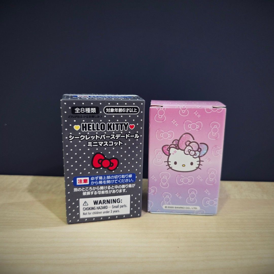 2025 Hello Kitty Secret Birthday Doll Mini Mascot Blind Box --- 2024 ...