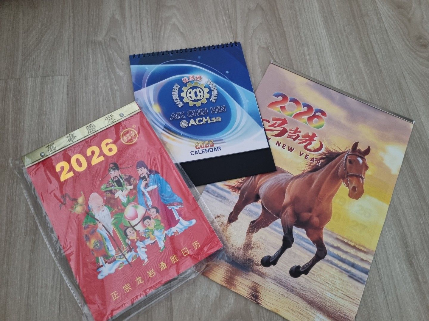 2026 Chinese New Year Calendar, Hobbies & Toys, Stationery & Craft ...