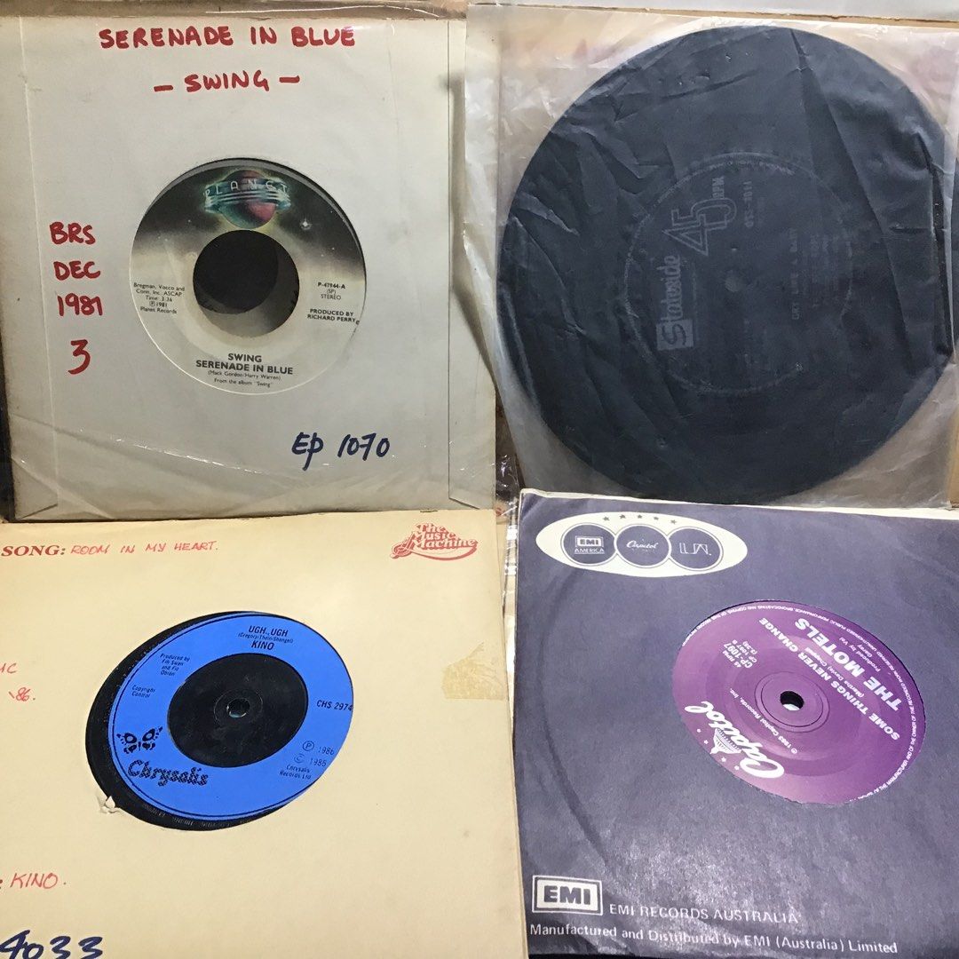 7 INCH Christopher Cross - King - Shebert - Motels - Terna Marie - Will ...