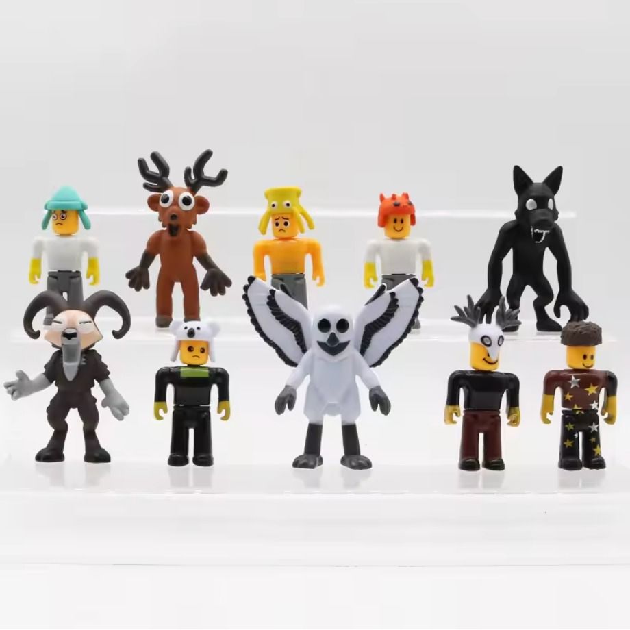 99 Nights in The Forest Online Roblox Games Action Figures 10Pcs/set ...