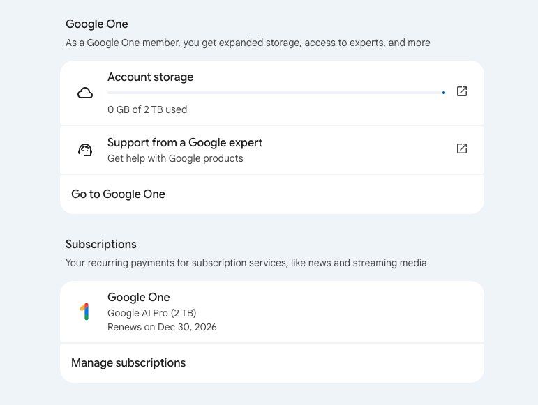 Gemini Pro 1 year student plan Gemini 3 Pro/Veo3.1/Nano Banana Pro/2TB Cloud Storage/NotebookLM ...