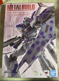 Metal Build Hi nu Gundam 連 魂限盾及炮, 興趣及遊戲, 玩具 & 遊戲類 - Carousell