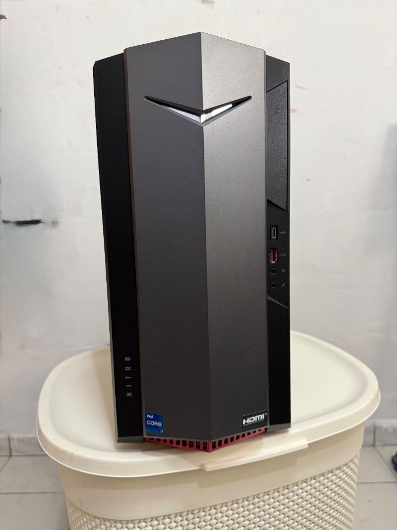 Acer gaming PC Nitro N50 - 640, Computers & Tech, Desktops on Carousell