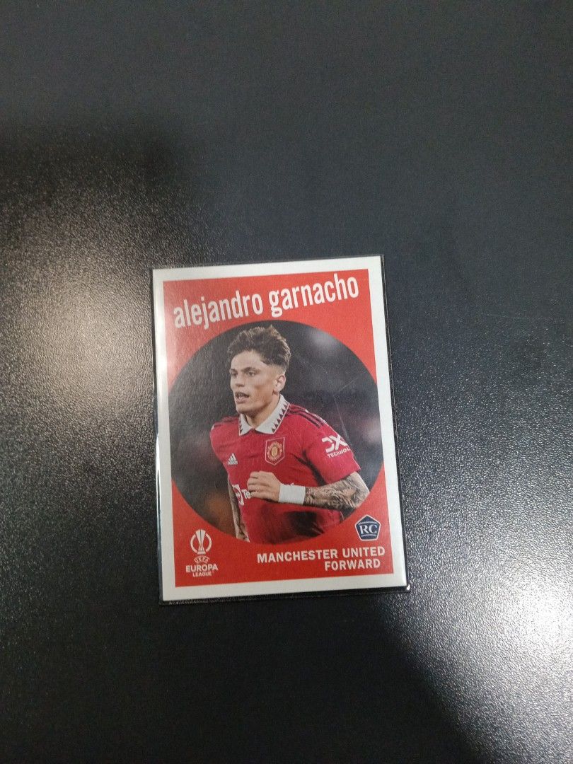 Alejandro Garnacho Manchester United RC Trading Card, Hobbies & Toys ...