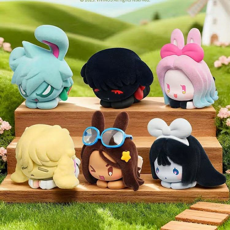 alien stage rabbit series 7cm fuzzy figurines blindbox, Hobbies & Toys ...