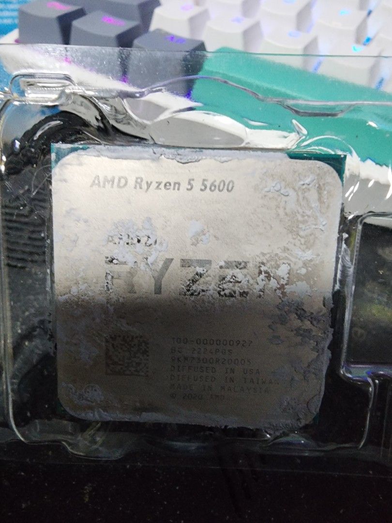 AMD Ryzen 5 5600 CPU faulty, Computers & Tech, Parts & Accessories ...