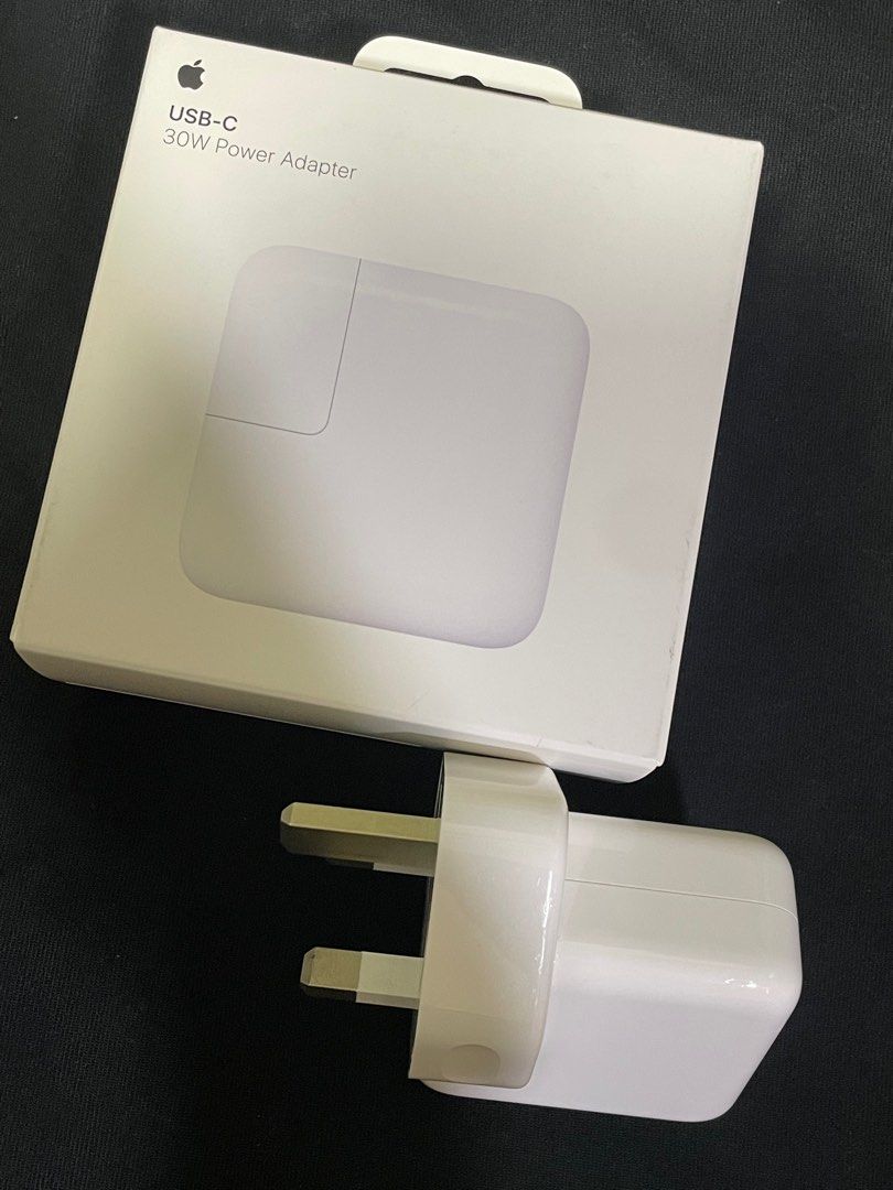 Apple USB-C 30W Power Adapter (Original, Lightly Used, With Box ...