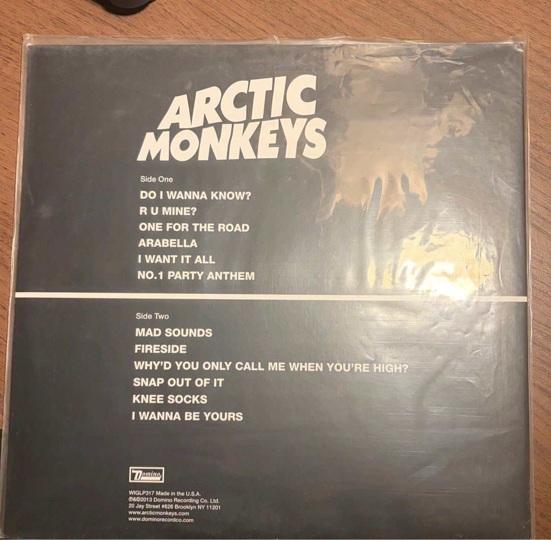 Arctic Monkeys - AM Vinyl Record, Hobbies & Toys, Music & Media, Vinyls ...