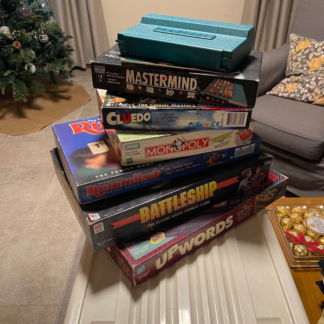 Assorted Board Games - Mastermind, Cluedo, Monopoly, etc., Hobbies ...