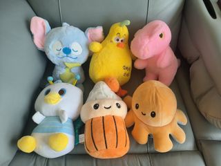 $10 for all.assorted Plush Toys - Elmo, Hello Kitty, Pokemon, and More ...