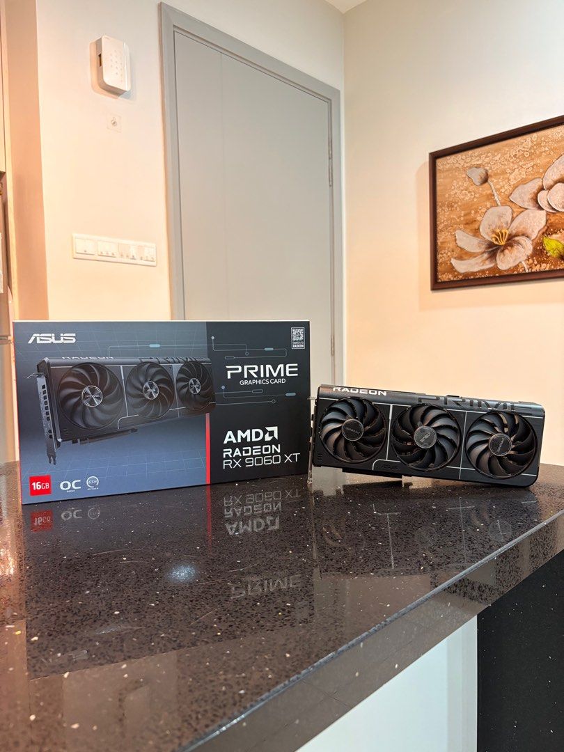 ASUS AMD Radeon RX 9060 XT Graphics Card, Computers & Tech, Parts ...