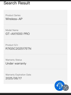 ASUS ROG Rapture GT-AX11000 Pro WiFi 6 Router, Computers & Tech, Parts ...