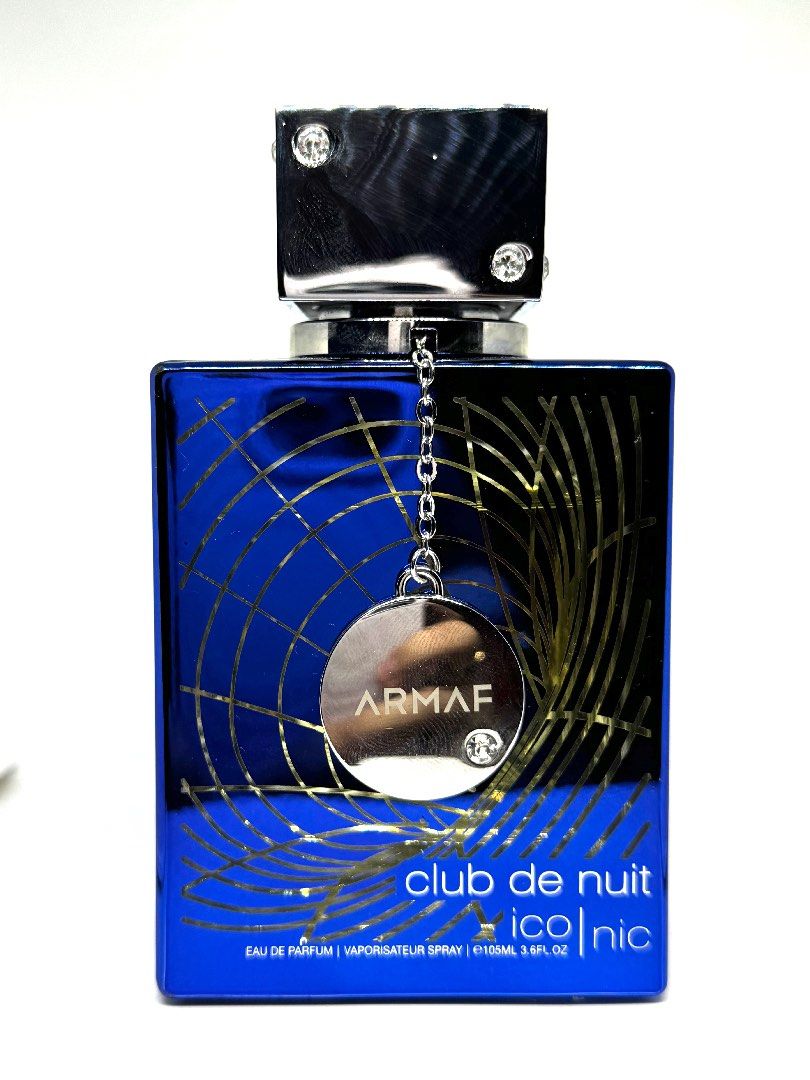 Authentic Club De Nuit Nuit Blue Iconic Eau de Parfum 105ML, Beauty ...