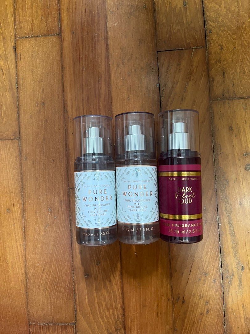 Bath & Body Works Fine Fragrance Mist Set, Beauty & Personal Care ...