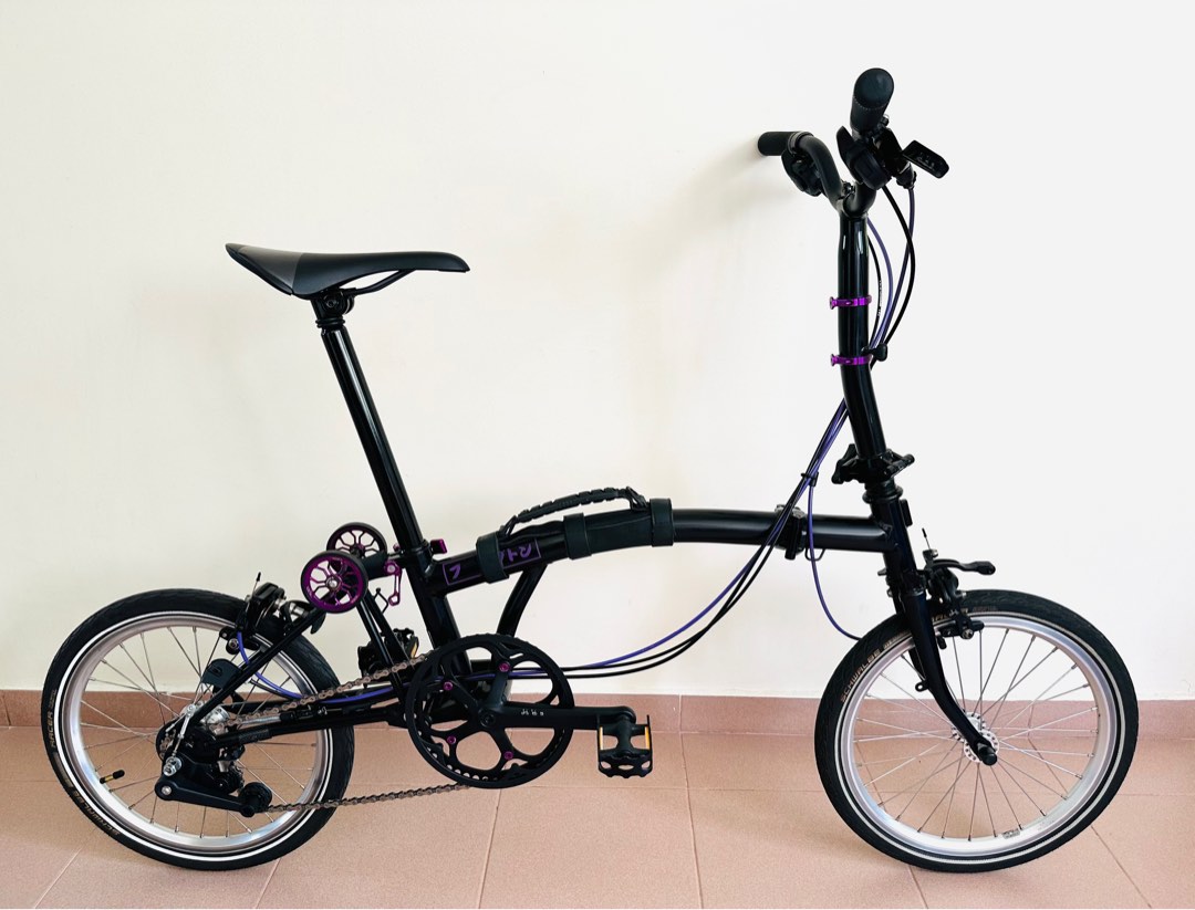 Brompton 6 Speed Folding Bike, Sports Equipment, Bicycles & Parts ...