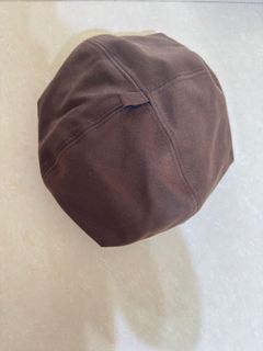 THE H.W. DOG & CO. TERRY BERET BURGUNDY - A linen summer beret in ...