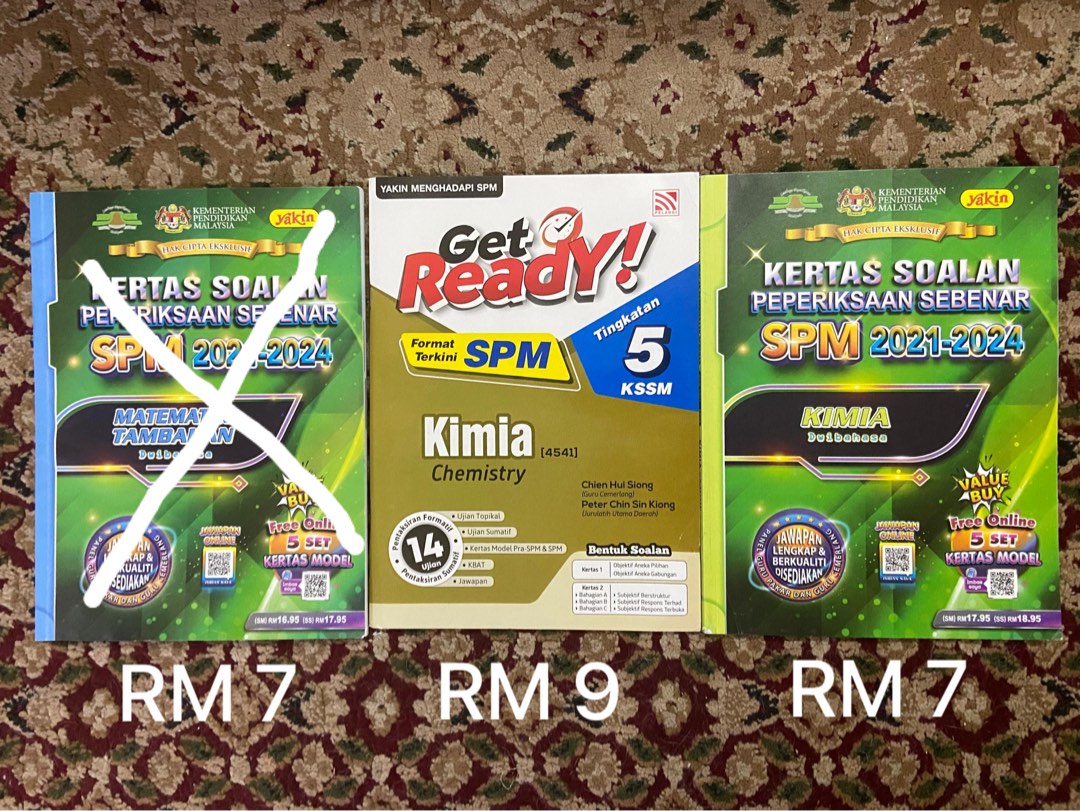BUKU LATIHAN SPM KIMIA, Hobbies & Toys, Books & Magazines, Textbooks on ...