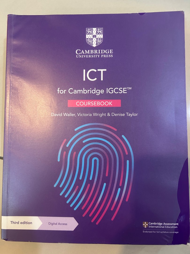 Cambridge IGCSE ICT Coursebook, Hobbies & Toys, Books & Magazines ...