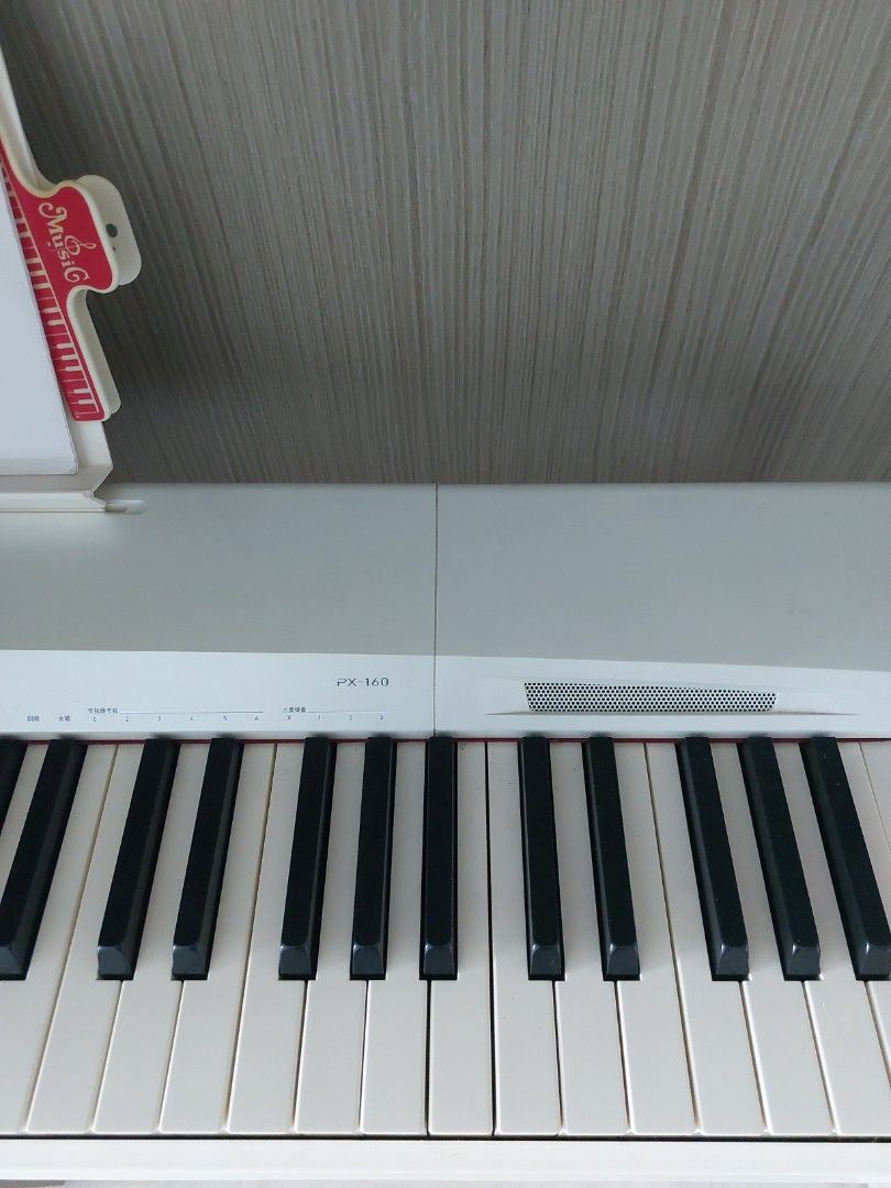 Casio px160 Digital Piano - White, Hobbies & Toys, Musical Instruments ...