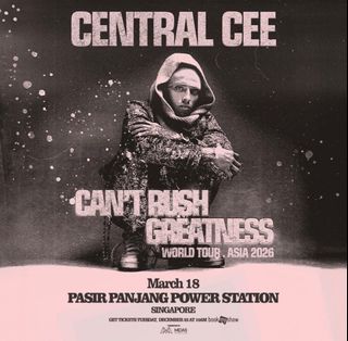 Central Cee Singapore Ticket, Tickets & Vouchers, Event Tickets on ...