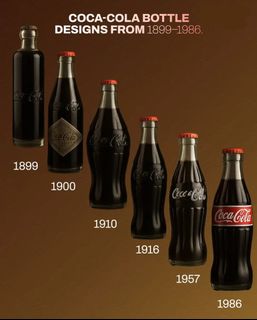 2 Vintage design Coca Cola Bottles (rare), Hobbies & Toys, Memorabilia ...