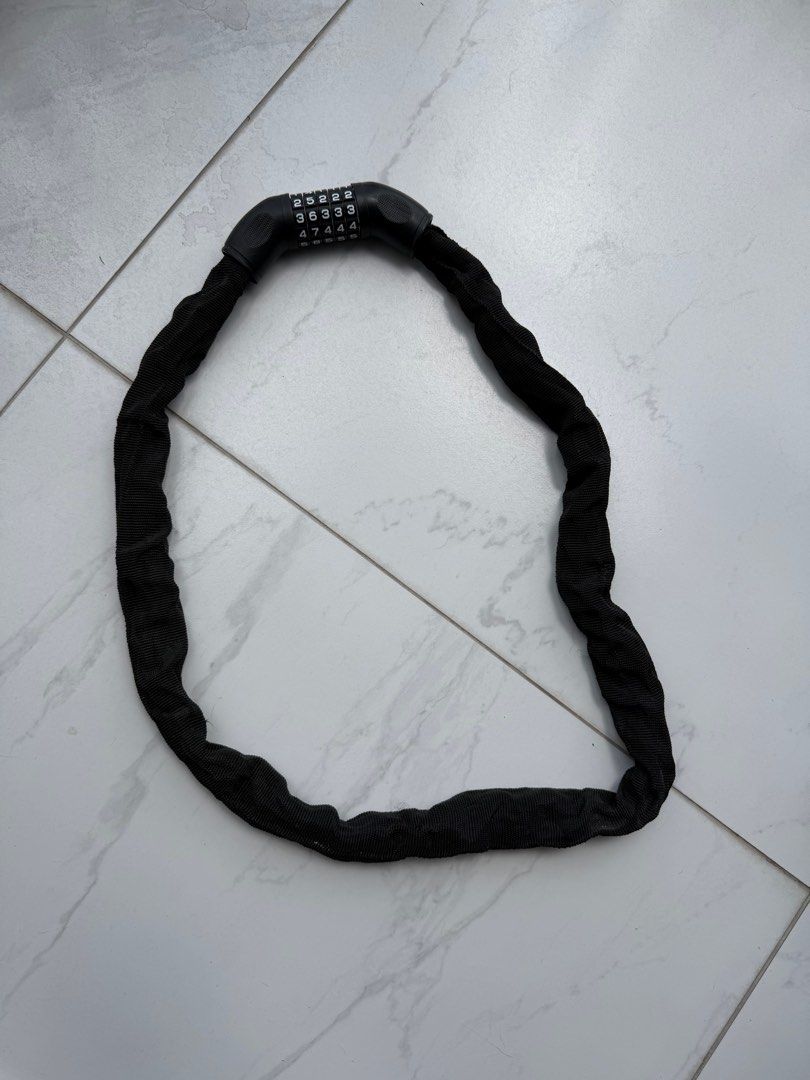 5digit Combination Bike Lock 1.2m, Sports Equipment, Bicycles & Parts, Parts & Accessories on ...