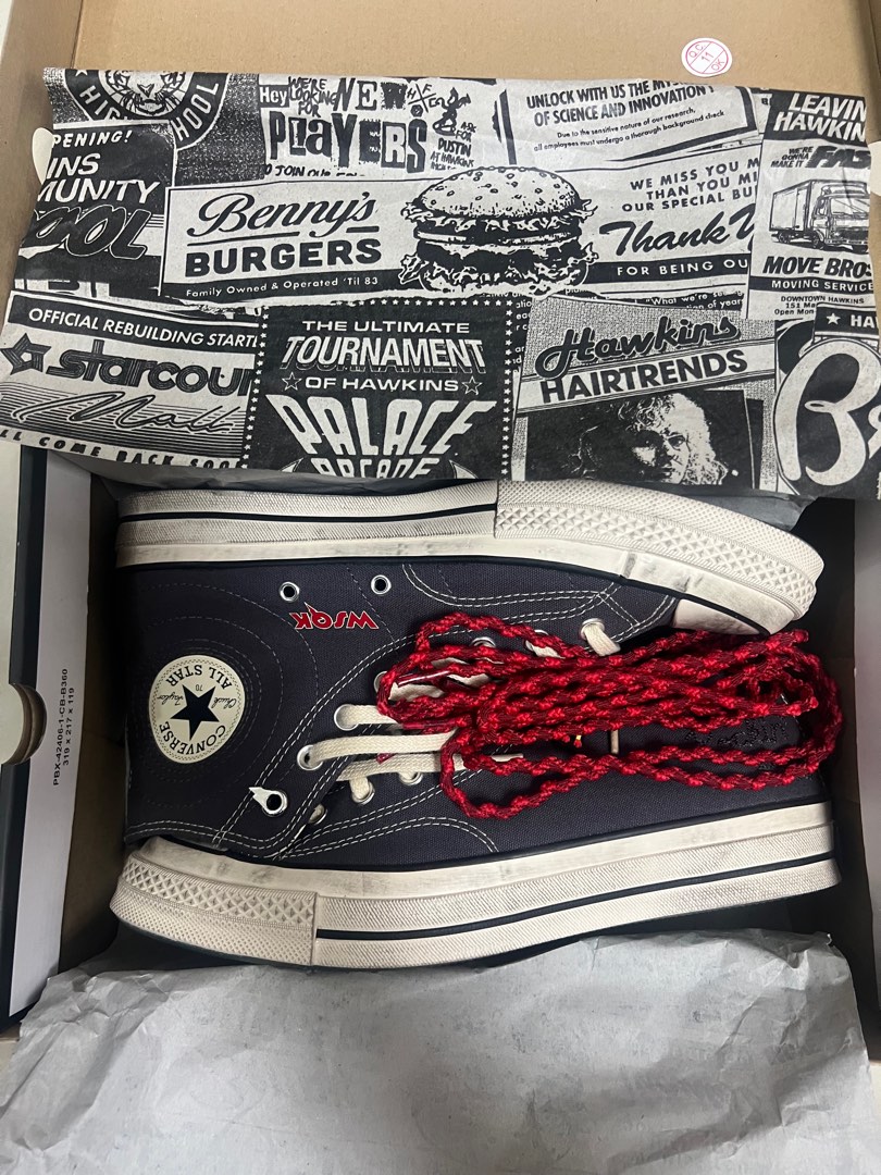 全新Converse chuck 70 Hi stranger things throwback 1984怪奇物語, 男裝, 鞋, 便服鞋 ...