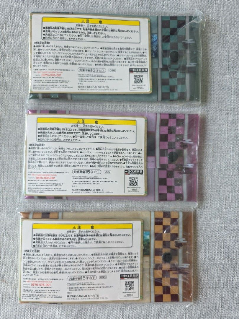 Demon Slayer clear multi case, Hobbies & Toys, Toys & Games on Carousell