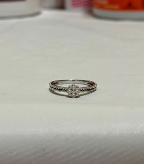2 Carat Engagement Ring – Éclat by Oui (Diamond Simulant) – Size 7 Open ...