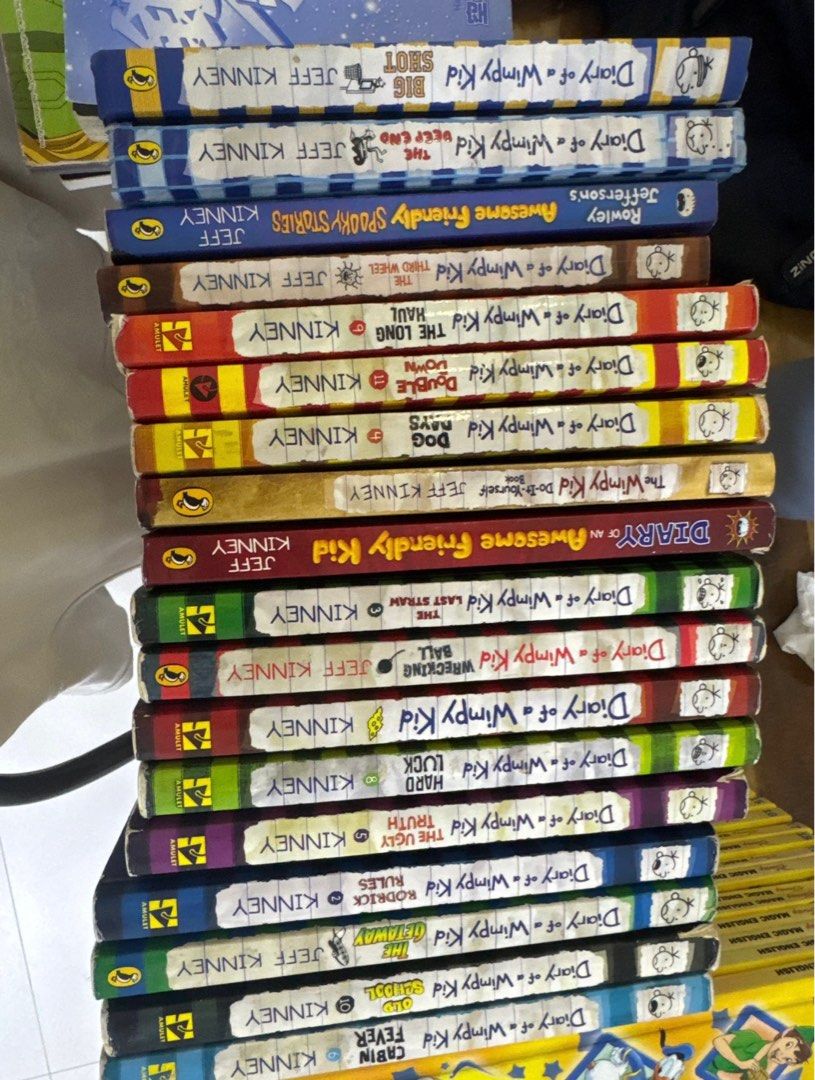 Diary of a Wimpy Kid Books - Complete Set, Hobbies & Toys, Books ...