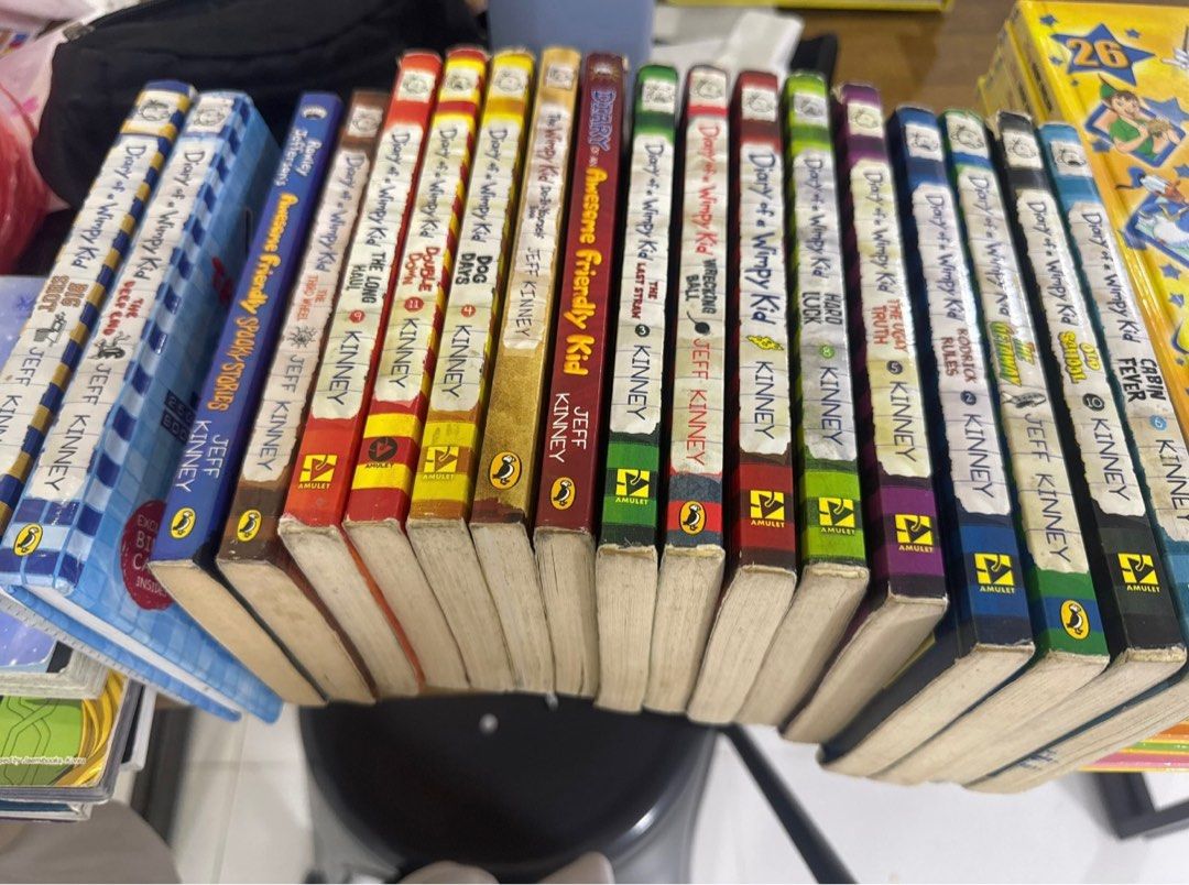 Diary of a Wimpy Kid Books - Complete Set, Hobbies & Toys, Books ...