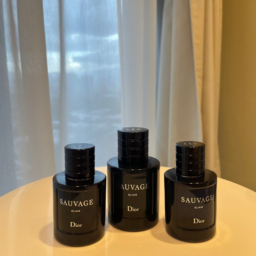 Dior sauvage elixir 60ml 100ml, Beauty & Personal Care, Fragrance ...