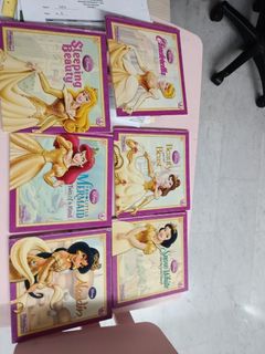 Disney Princess Books Collection 6pcs, Hobbies & Toys, Books ...