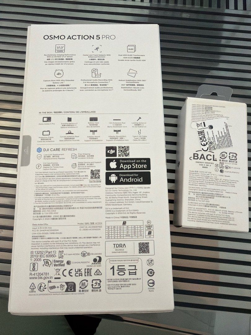 DJI Osmo Action 5 Pro Adventure Combo + Bluetooth remote controller ...