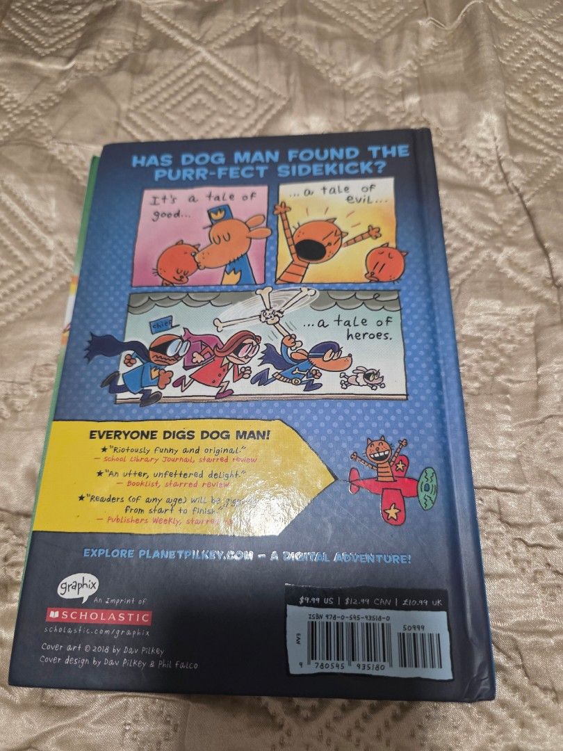 Dog Man and Cat Kid Book by Dav Pilkey, Hobbies & Toys, Books ...