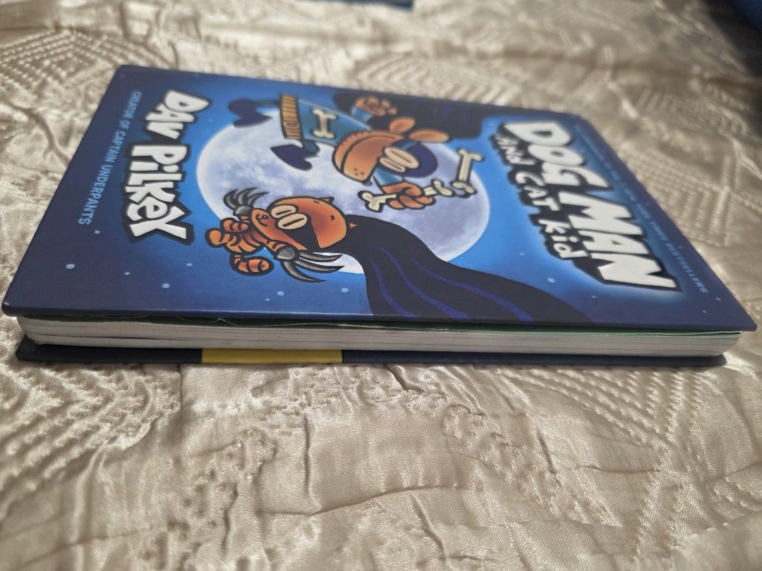 Dog Man and Cat Kid Book by Dav Pilkey, Hobbies & Toys, Books ...
