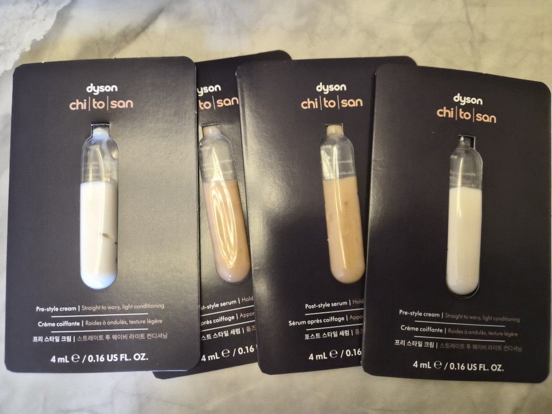 Dyson Chi-To-San Hair Serum/Cream Samples, Beauty & Personal Care, Hair ...