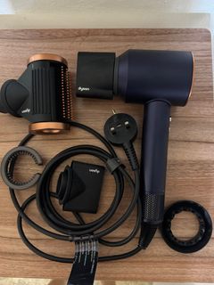 Dyson Supersonic Hair Dryer - Blue/Copper, Beauty & Personal Care, Hair ...