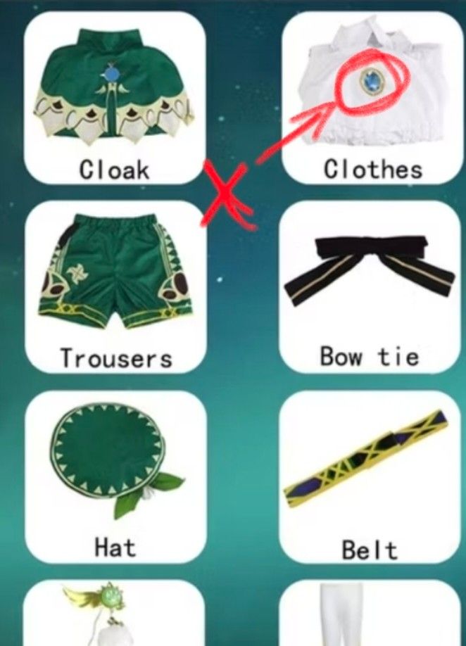 Genshin Impact Venti Cosplay with wig. Size S Costume, Women's Fashion ...