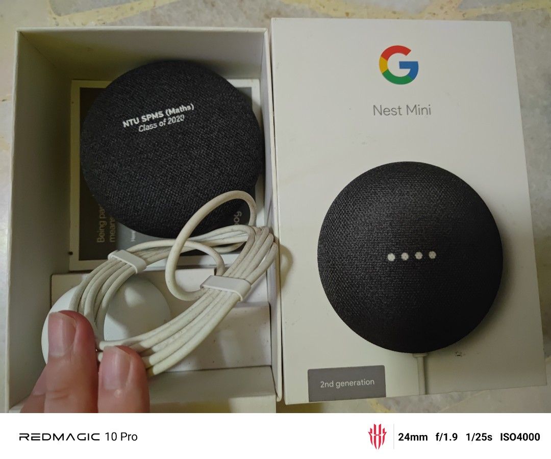 Google Nest Mini (2nd Gen) - Charcoal, Audio, Soundbars, Speakers ...