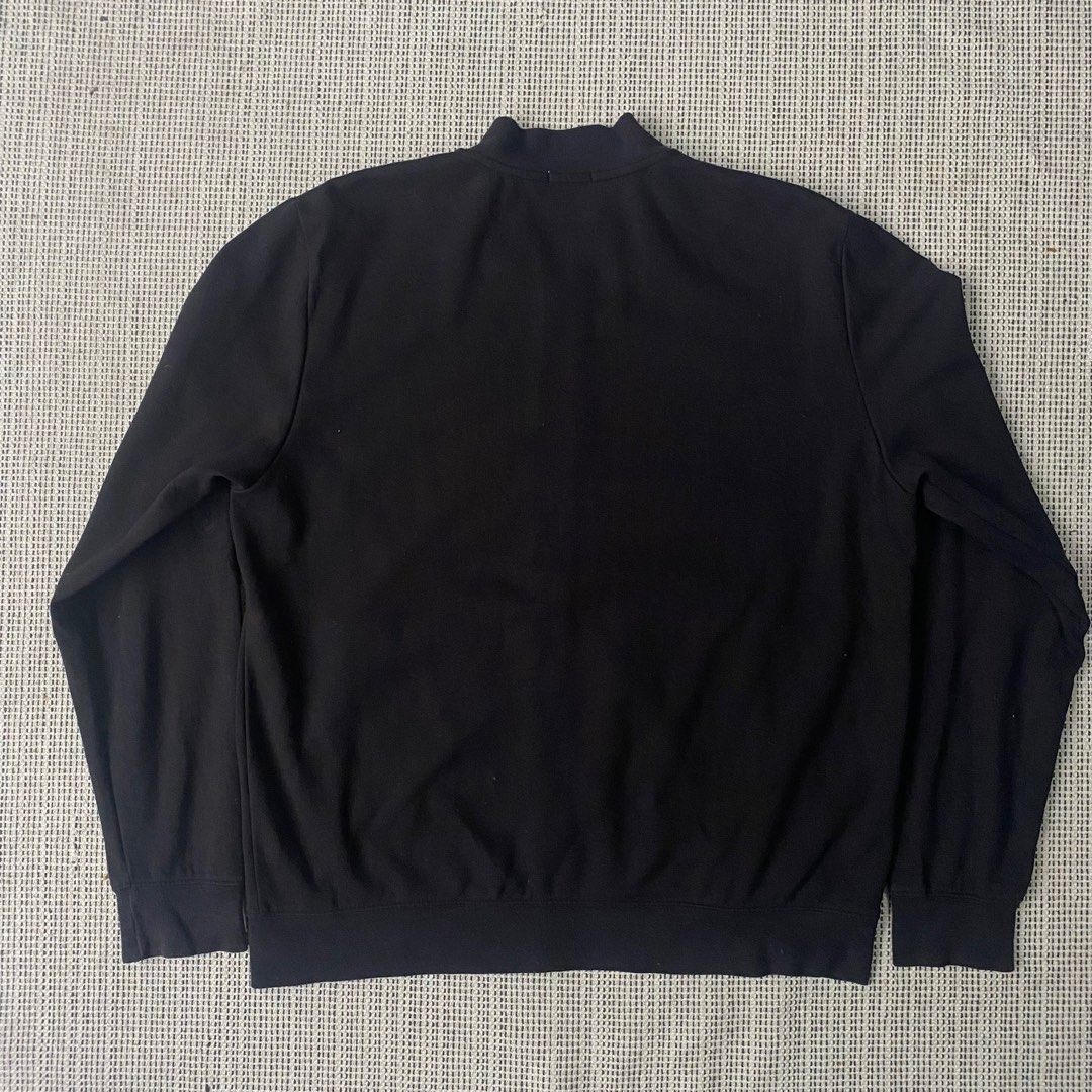 GU Black Zip Up Varsity Jacket, Men's Fashion, Coats, Jackets and ...