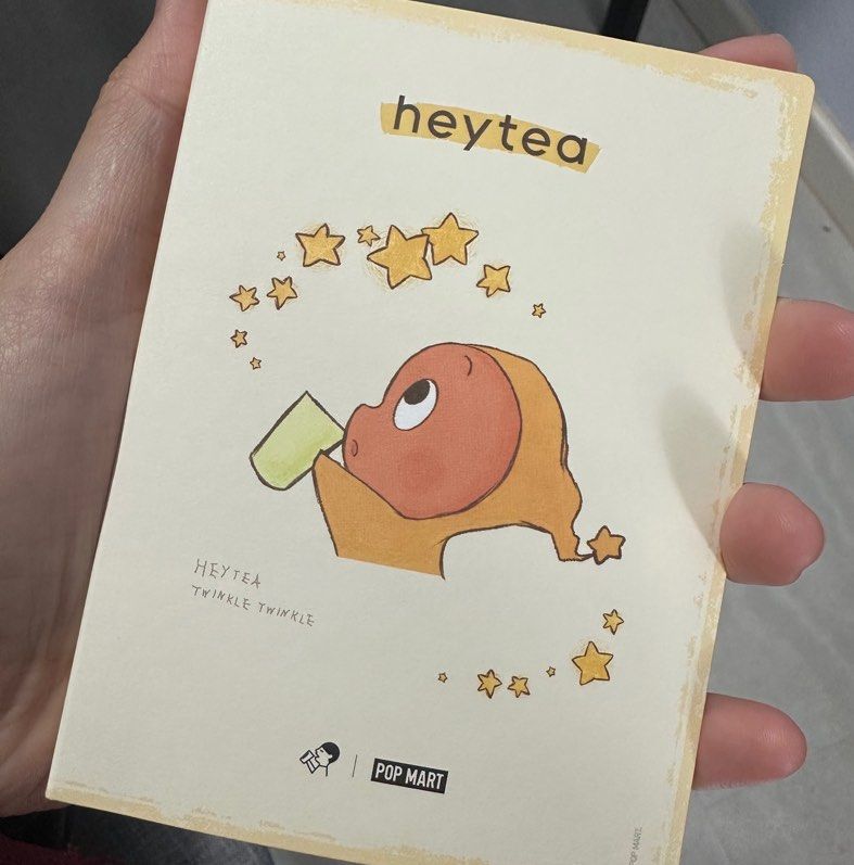 HEYTEA x Twinkle PopMart hey tea Pin, Hobbies & Toys, Memorabilia ...