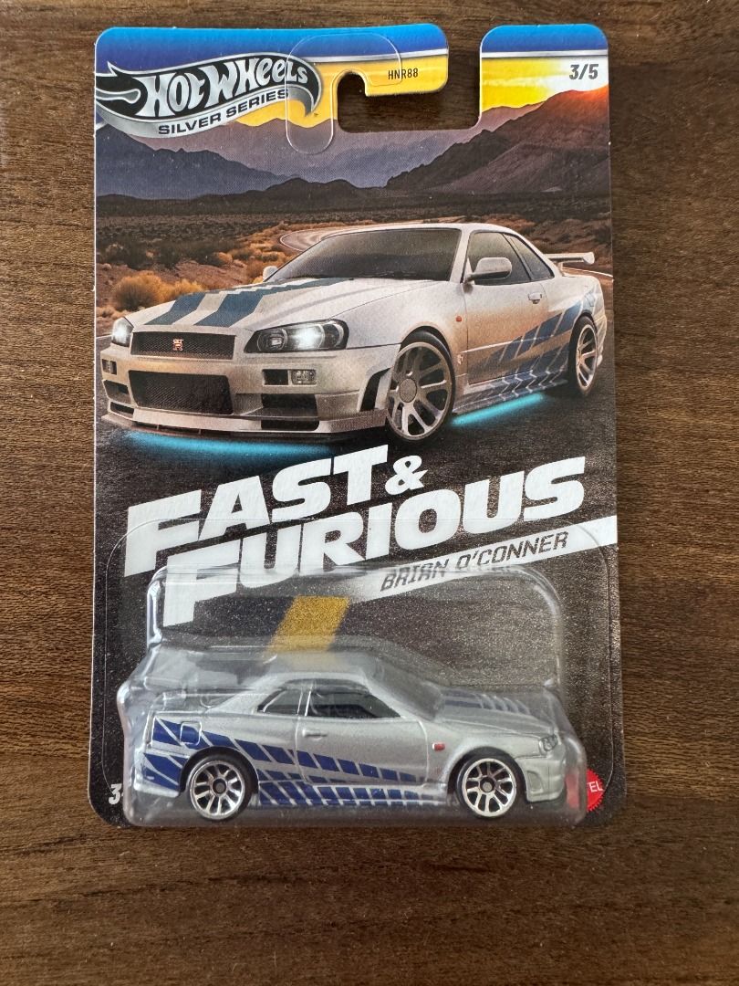 Hot Wheels Fast & Furious Nissan Skyline GT-R (BNR34), Hobbies & Toys ...